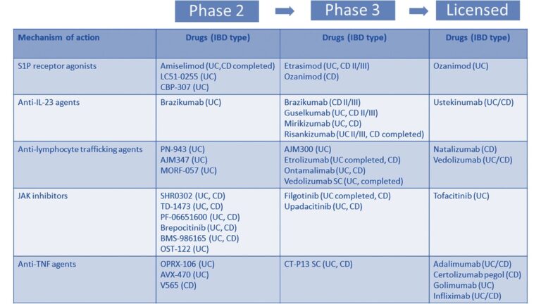 Inflammatory bowel disease: Clinical trials 2020-2023