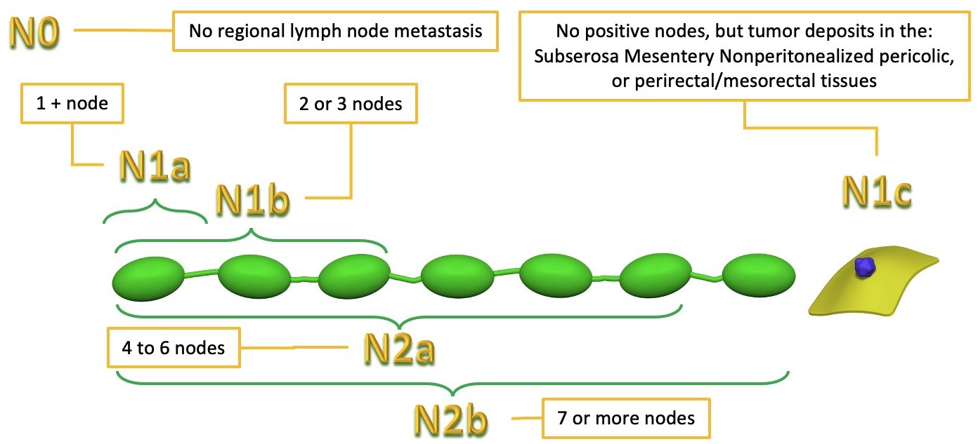 Colorectal Cancer Staging (AJCC 8th Edition)